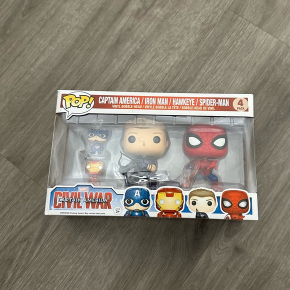 Marvel | Toys | Funko Pop Civil War Captain America | Poshmark